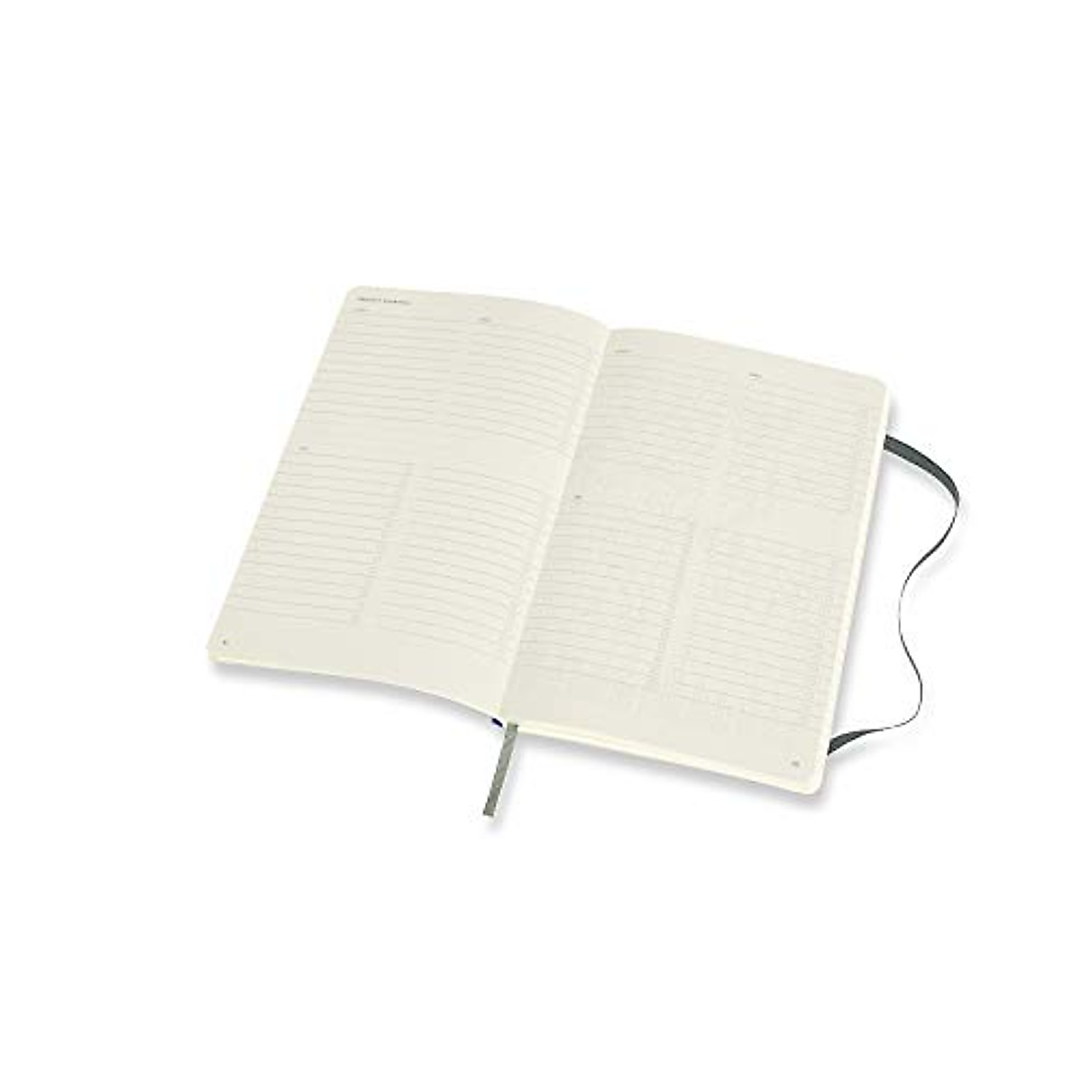 Moleskine PRO Notebook, Soft Cover, Large (5" x 8.25") Professional Project Planning, Forest Green, 192 Pages