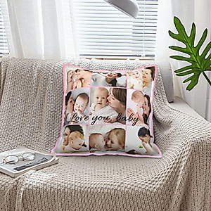 ARDDIS Custom Pillow case Personalized Pillowcase Double Side Print Customized Pillow Cover with Pictures,Photo,Text Decorative Pillows