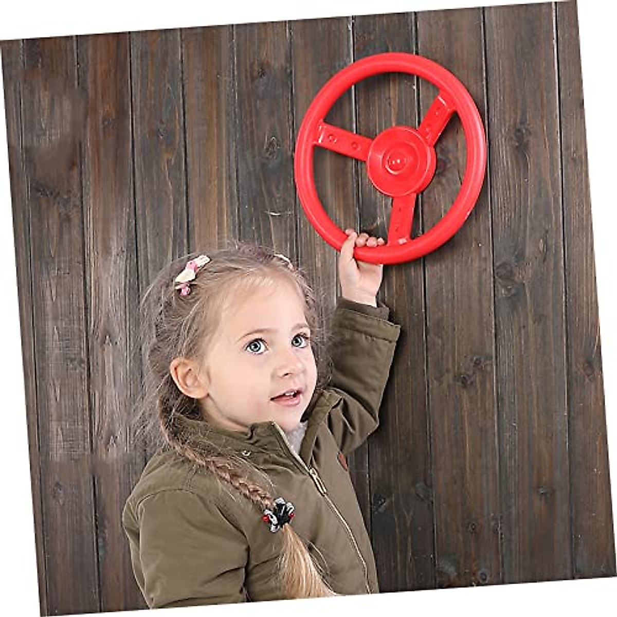 Totority Steering Wheel Parts Swing Outdoor Round Swing Kidcraft Playset Recreation Swing Plate Kids Swing Wheel Toy Swing Set Attachment Plastic Swing Seat Toys Children Game Toys Casual