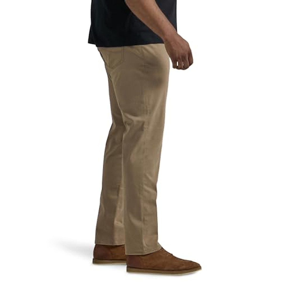 Lee Men's Big & Tall Extreme Motion Straight Taper Jean Cougar 52W x 30L