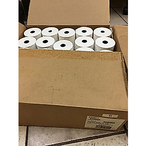 Universal Thermal Paper for Receipt Printers, 3-1/8in x 273', Roll, 50/carton