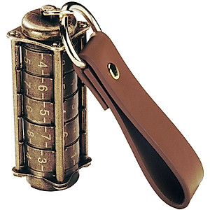 Cryptex USB Flash Drive, Antique Gold, 64 GB