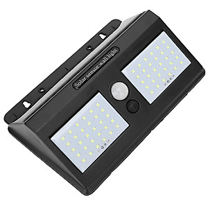 60 LED Solar Lights Outdoor, 90-120° Wide Angle PIR Sensor Lights, 5.5V 1.2W Solar Induction Garden Wall Light Lamp