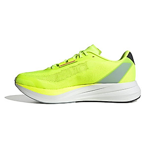 adidas Men's Duramo Speed Sneaker, Lucid Lemon/Core Black/Wonder Blue, 7