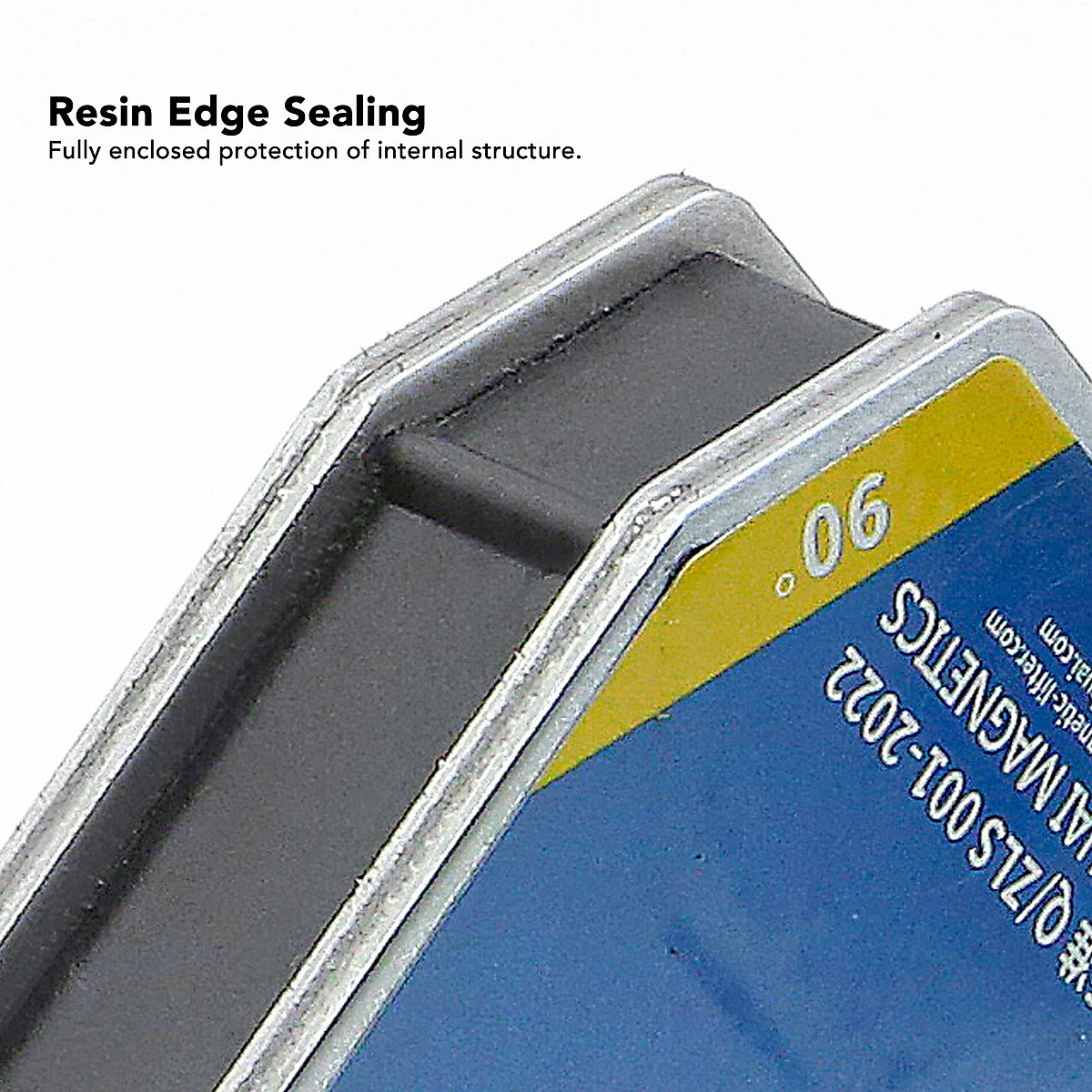 Kadimendium 2Pcs Welding Magnet 2 Switch Welding Holder 90 Degree 28KG Welder Magnetic Holder Angle Support Fixture Welding Clamp