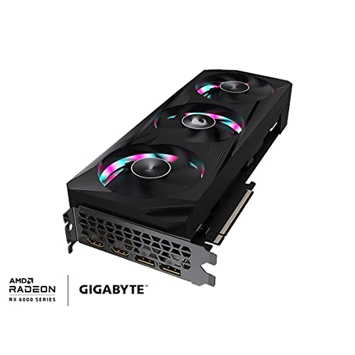 Gigabyte AORUS Radeon RX 6750 XT Elite 12G Graphics Card, WINDFORCE 3X Cooling System, 12GB 192-bit GDDR6, GV-R675XTAORUS E-12GD Video Card