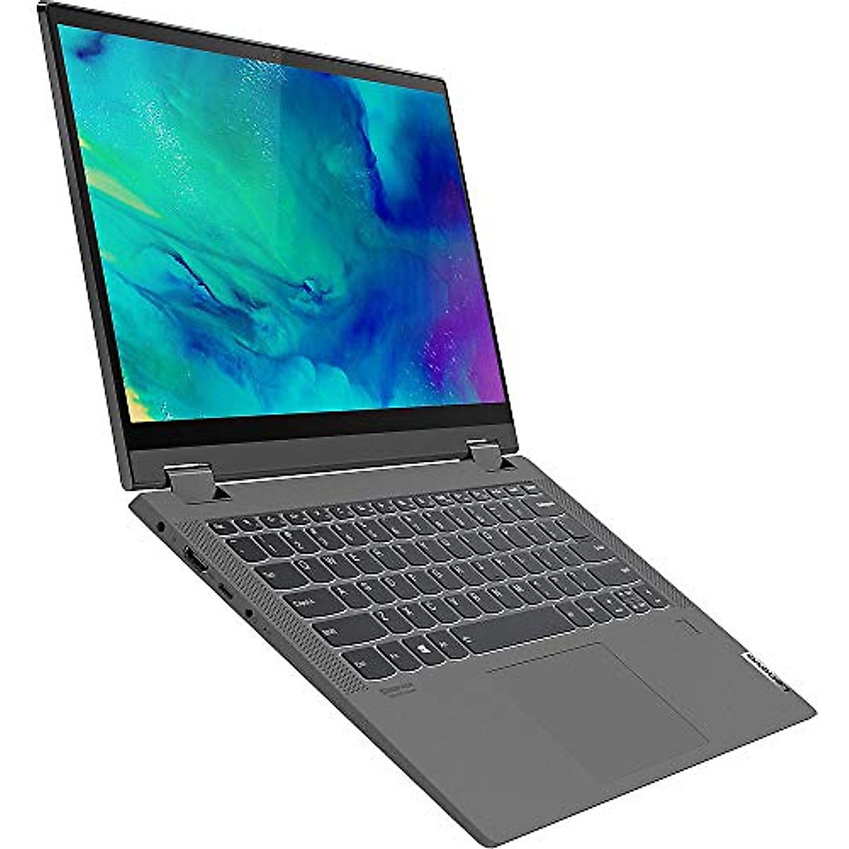 Lenovo IdeaPad Flex 5 14 inches FHD IPS Touchscreen Laptop 2in1 14IIL05 Intel i5-1035G1 (Beats i7) 16GB RAM 512 GB SSD M.2 2280 PCIe NVMe 3 Cell Windows 10 Home Graphite Grey