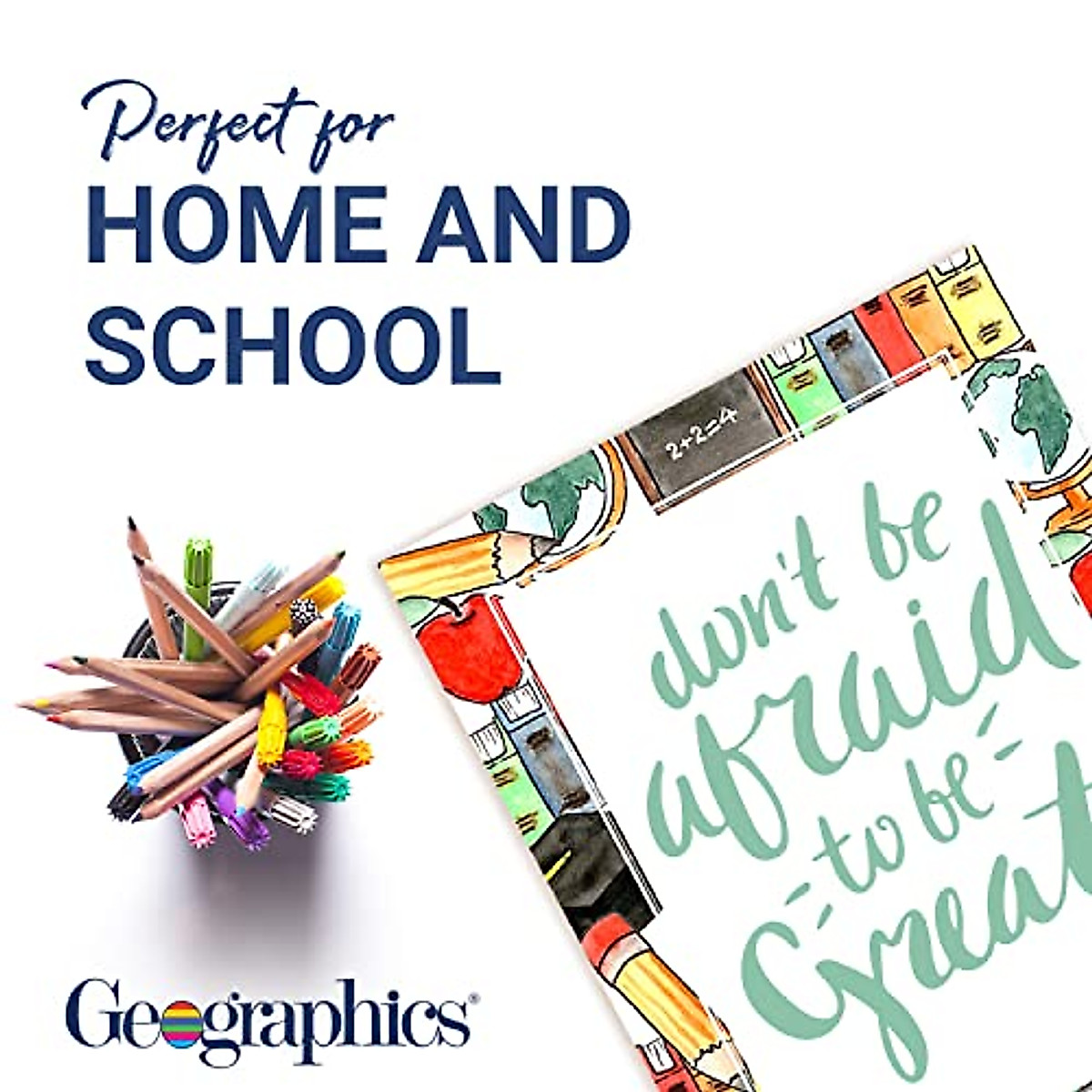 Royal Consumer Geographics Back to School Letterhead 8.5 x 11 inches, 100/Pack (47587)