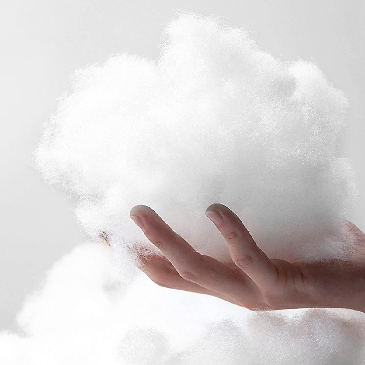 LUYAJYI Pack of 2 Square Dining Chair Cushions, 17 x 17 inch Dining Chair Cushion with Laces for Kitchen, Dining Room, Office Chairs, Indoor, Outdoor (Pink)