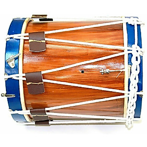 CIVIL WAR DRUM COLONIAL MARCHING REVOLUTIONARY MEDIEVAL Renaissance 14" x 17" INCH SNARE BLUE RIM
