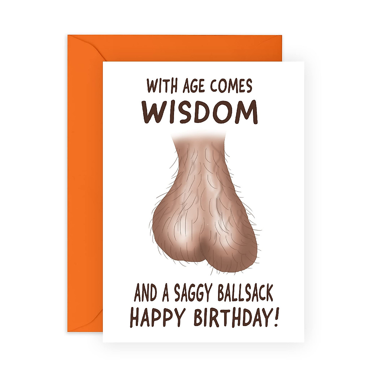 CENTRAL 23 Funny Greeting Cards For Men - Husband Birthday Card - Hilarious Boyfriend Birthday Card - Friends Birthday Card Male - Comes With Fun Stickers