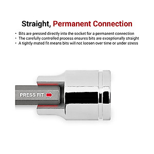 TEKTON 3/8 Inch Drive x 5/16 Inch Hex Bit Socket | SHB12208