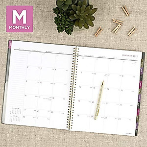 2022 Weekly & Monthly Planner by AT-A-GLANCE, 8-1/2" x 11", Large, BADGE Medallion (1565M-905)