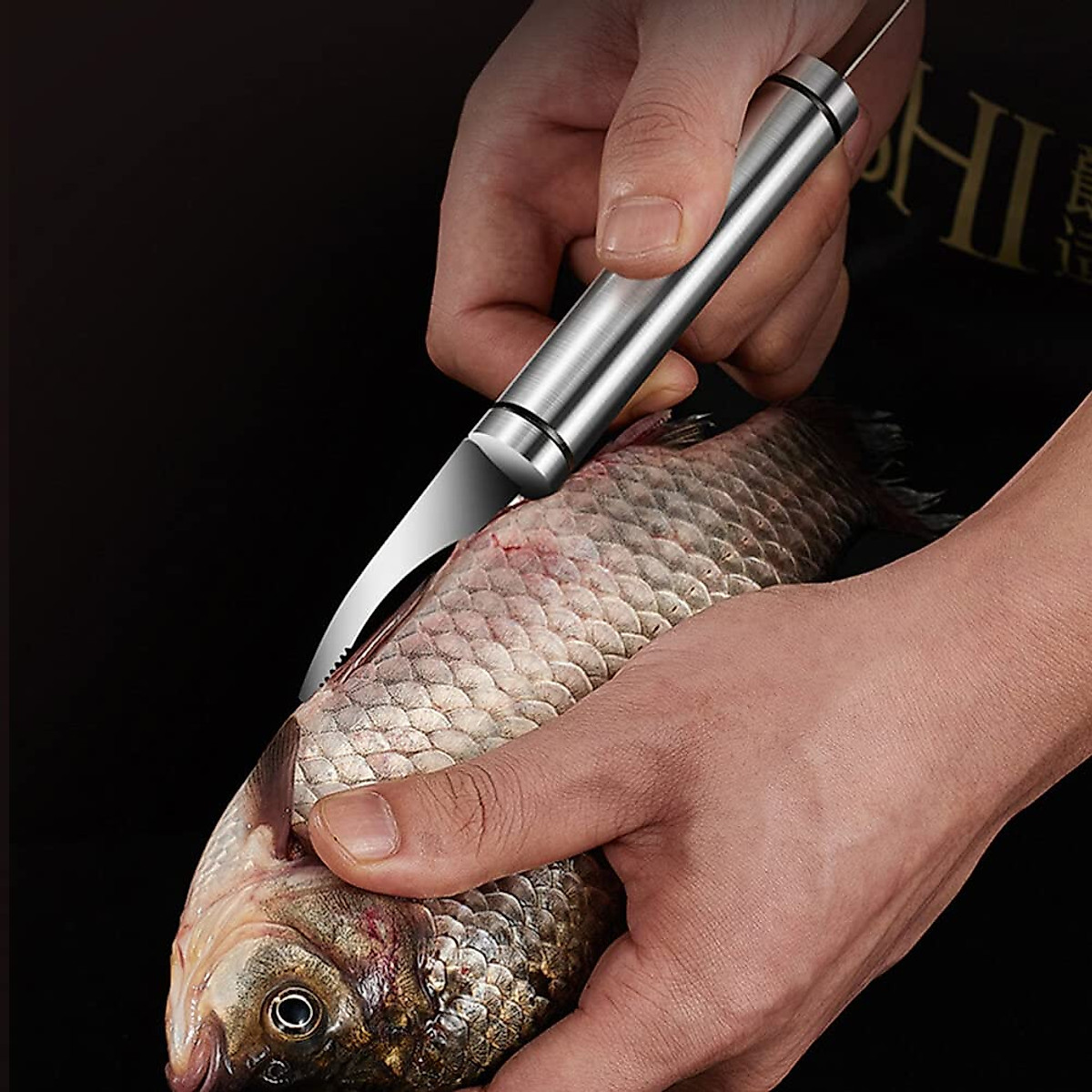 Cabilock Shrimp Deveiner Tool Efficient Shrimp Peeler Cleaner Seamless Shrimp Back Intestines Cutter Seafood Tool