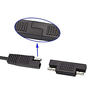 Haidong-SAE Polarity Reverse Adapter SAE Polarity Reverse Quick Disconnect Cable Plug Adapter For Solar Panel Battery Power Charger-4PCS