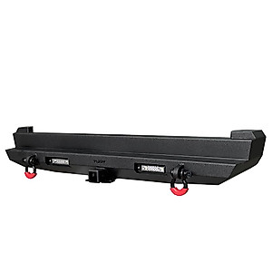Vijay Rear Bumper Compatible with 1984-2001 Cherokee XJ