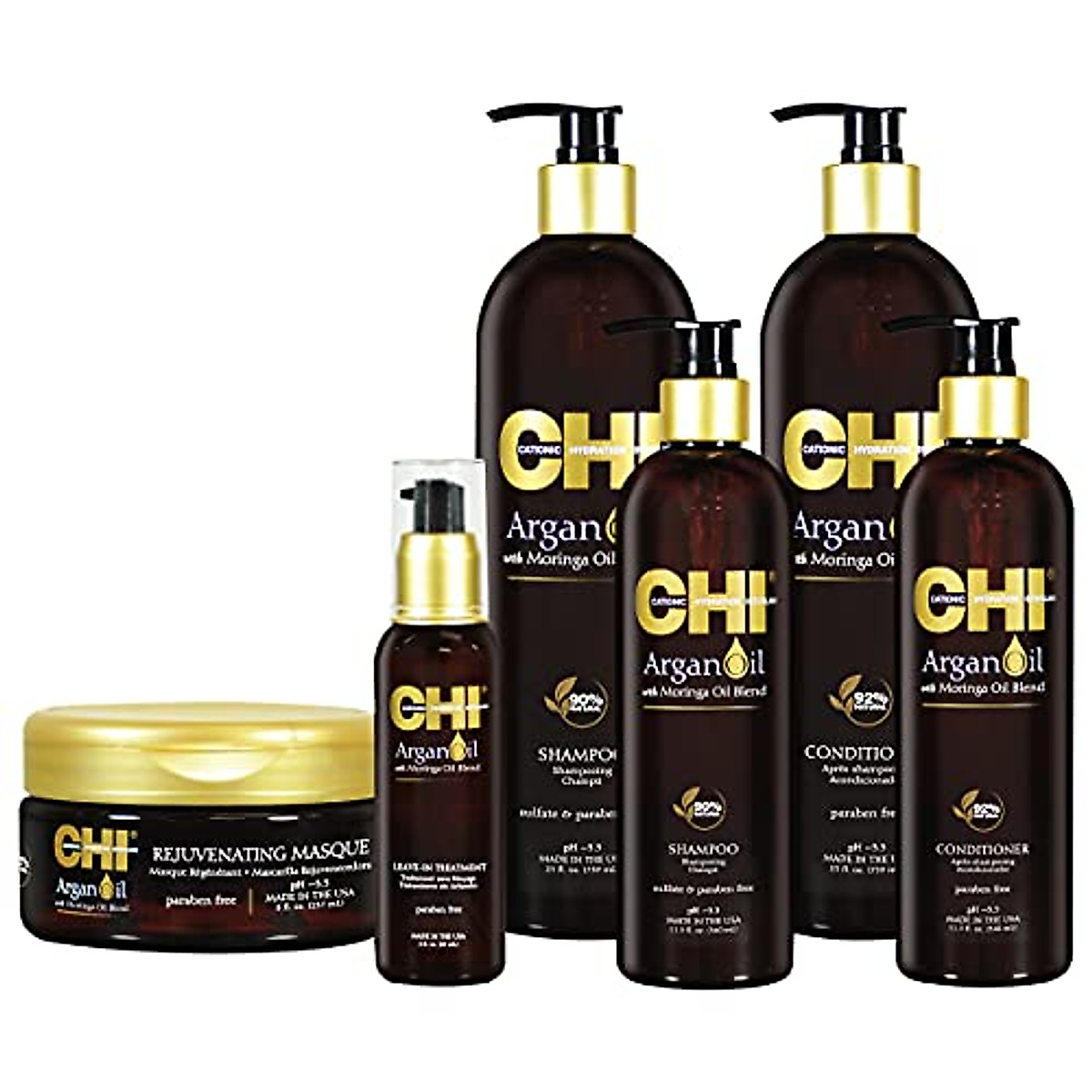 CHI Argan plus Moringa Oil, 3 Fl Oz