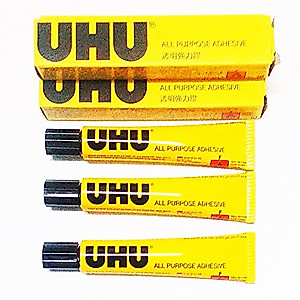 UHU Glue DIY All Purpose Adhesive 20 ml 3 Tubes