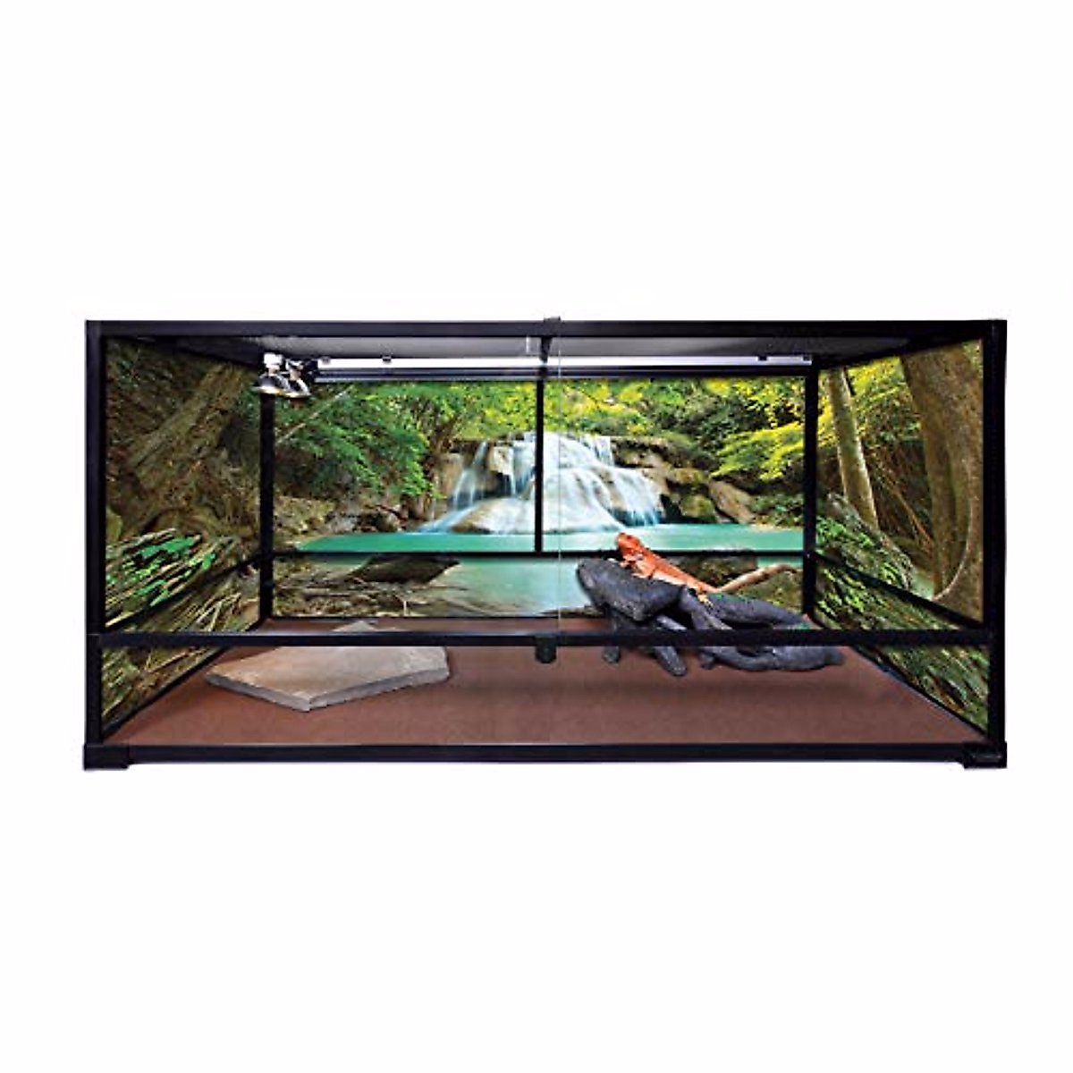 Carolina Custom Cages Reptile Carpet, Walnut 24" x 36", Two Sheets