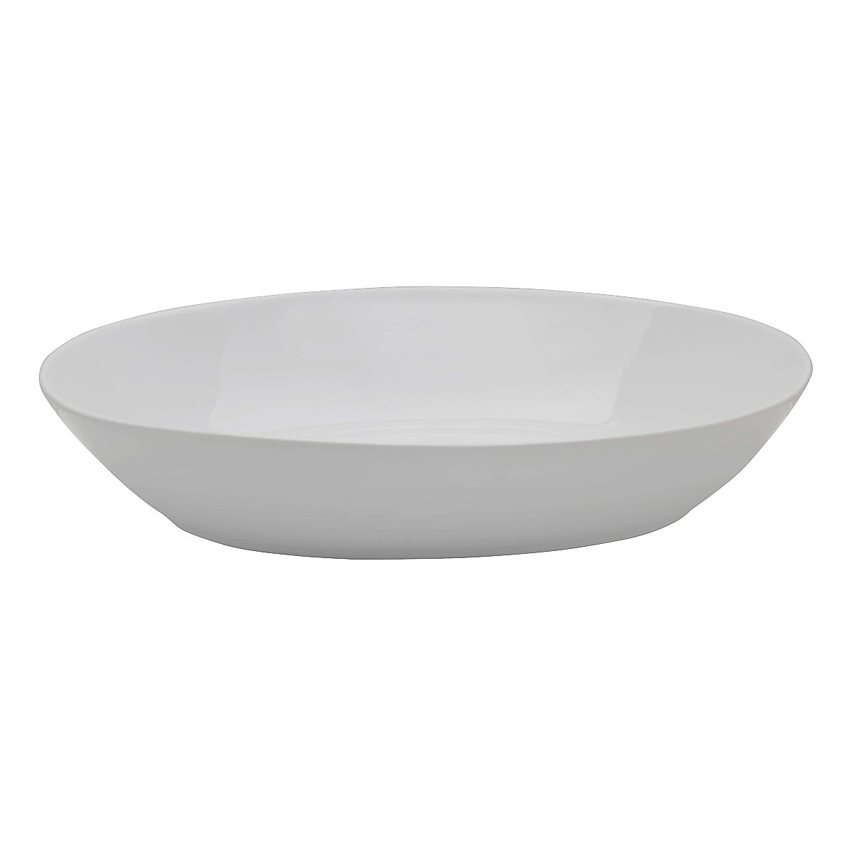 Everyday White by Fitz and Floyd Serve Bowl and Rectangular Handled Platter Set, Set Of 2