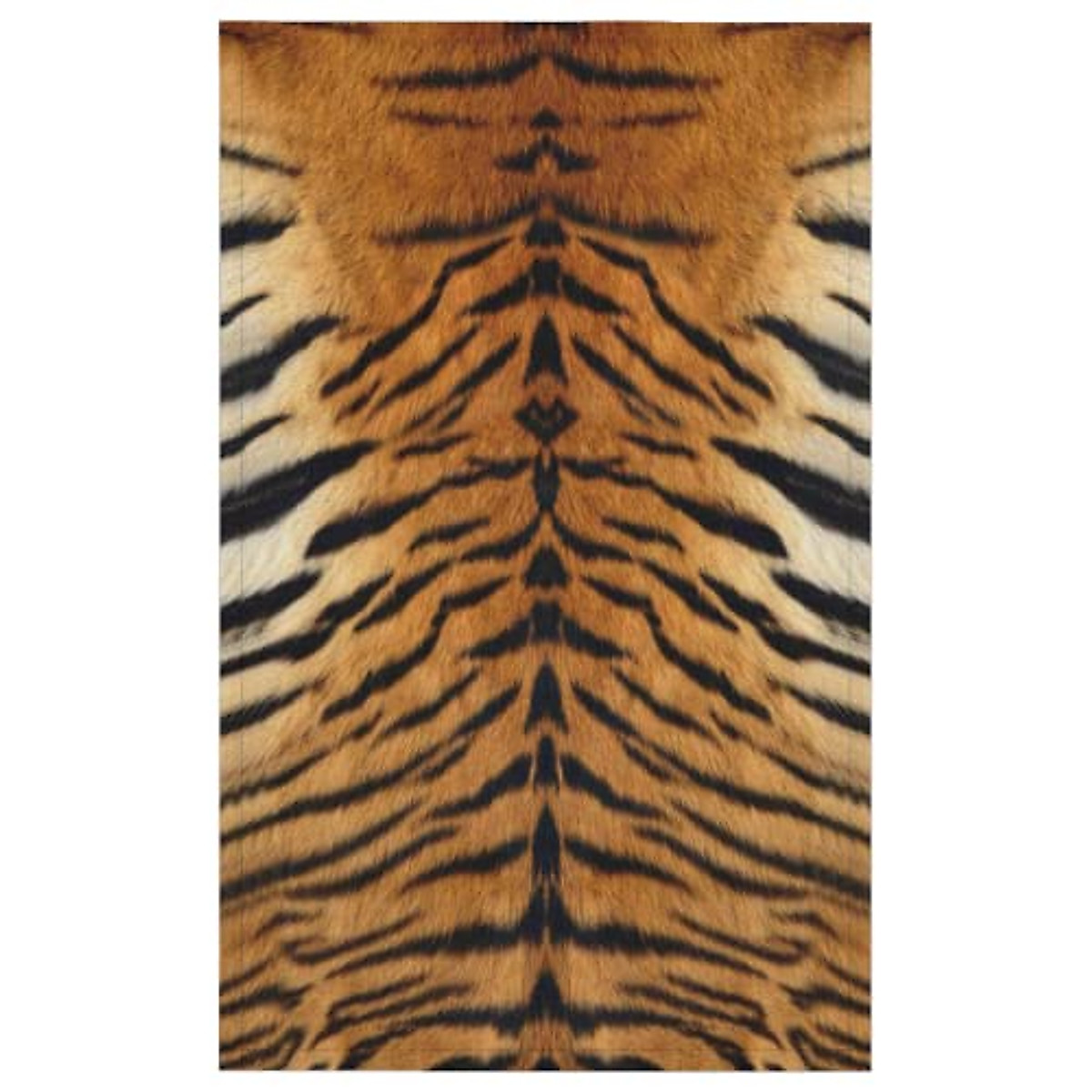 Kitchen Dish Towels Set of 4 Animal Tiger Leopard Print Kitchen Towels Absorbent Dishcloths Tea Towels Hand Towels with Hanging Loop for New Home Decor Housewarming Gift