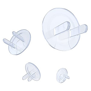 Clear Outlet Covers (36-Pack) Dielectric Plastic Plugs for Electrical Power Outlets by Skyla Homes - Best Baby Proofing Wall Socket Protector Child Proof Outlet Protector - Electrical Insulation