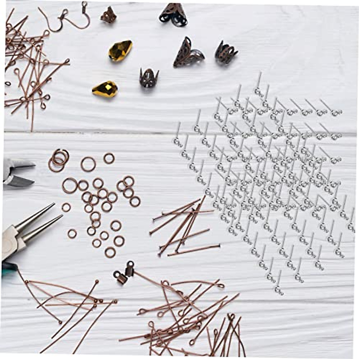 100pcs Ball Ear Ear Rings Studs Stud Earrings Pin Earrings Accessories Stainless Steel Studs Ear Jewelry Ear Studs Ear Stud Components Earring Making