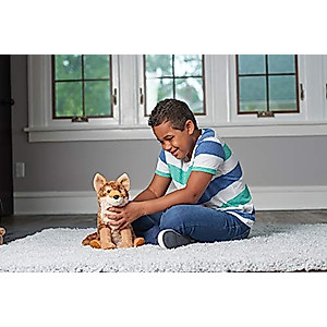 Wild Republic Coyote Plush, Stuffed Animal, Plush Toy, Gifts for Kids, Cuddlekins 12 Inches