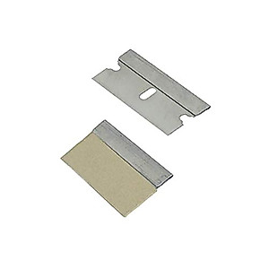 Replacement Razor Blade Scraper Blades (25 Blades) - #9 .009" 1.5"w- Compatible with Werxrite RetraGuard Scrapers & Other Tools