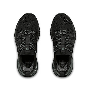 Under Armour Womens Project Rock 3 Training Shoe, Black, 8 US