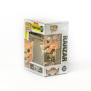 Retro As F Action Figure Protector Box (10 Pack) - UV Protective, Scratch Resistant Archival Quality Plastic Shield Display Case for Collectible Figure Storage…, Clear (RAF-TMNT-2003)