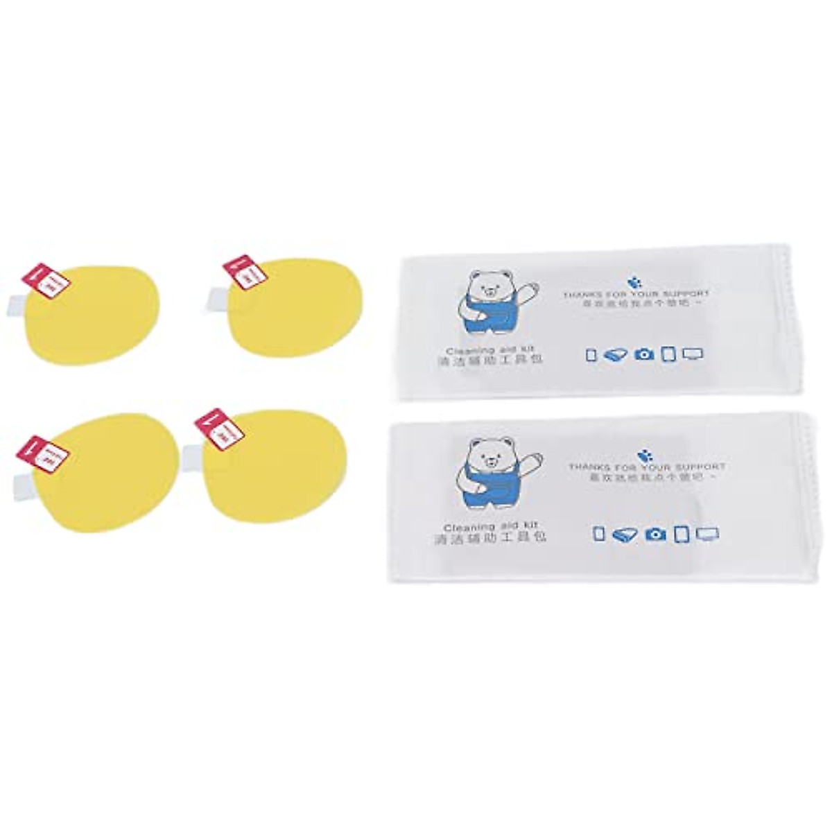 Waterproof VR Glass Film Anti Fingerprint Film VR Glasses Protective Film Anti Scratch HD Clear Film Lens Protector for Oculus Quest 2