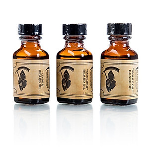 Smolder, Cinder & Snake Oil 3 Pack Beard Oil - By The Blades Grim
