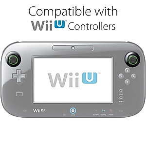 Fosmon [Set of 8] Analog Stick Joystick Controller Performance Thumb Grips for PS4 | PS3 | Xbox ONE, ONE X, ONE S, 360 | Wii U compatible with Nintendo Switch Pro - Black & Green (Set of 8)