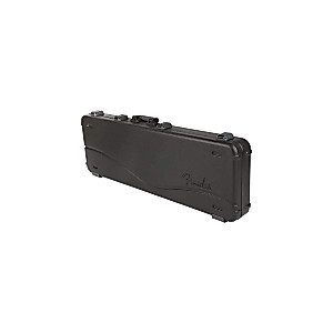 Fender Deluxe Molded Jazz and Precision Electric Bass Guitar Case - Black