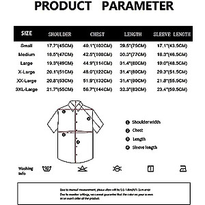 ZEROYAA Men's Casual Urban Stylish Slim Fit Short Sleeve Button Up Dress Shirt with Pocket ZLSC15-Dark Green Large