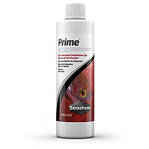 Seachem Prime Fresh and Saltwater Conditioner - Chemical Remover and Detoxifier 500 ml