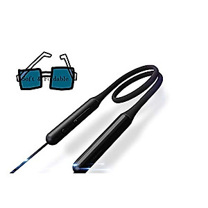 1MORE Stylish Bluetooth Headphone Wireless Bluetooth 4.2 Earphone with Microphone, Dual Dynamic Driver In-Ear Wireless Earphones Neckband, Volume Control, Fast Charge, 6H Battery Life, E1024BT Black