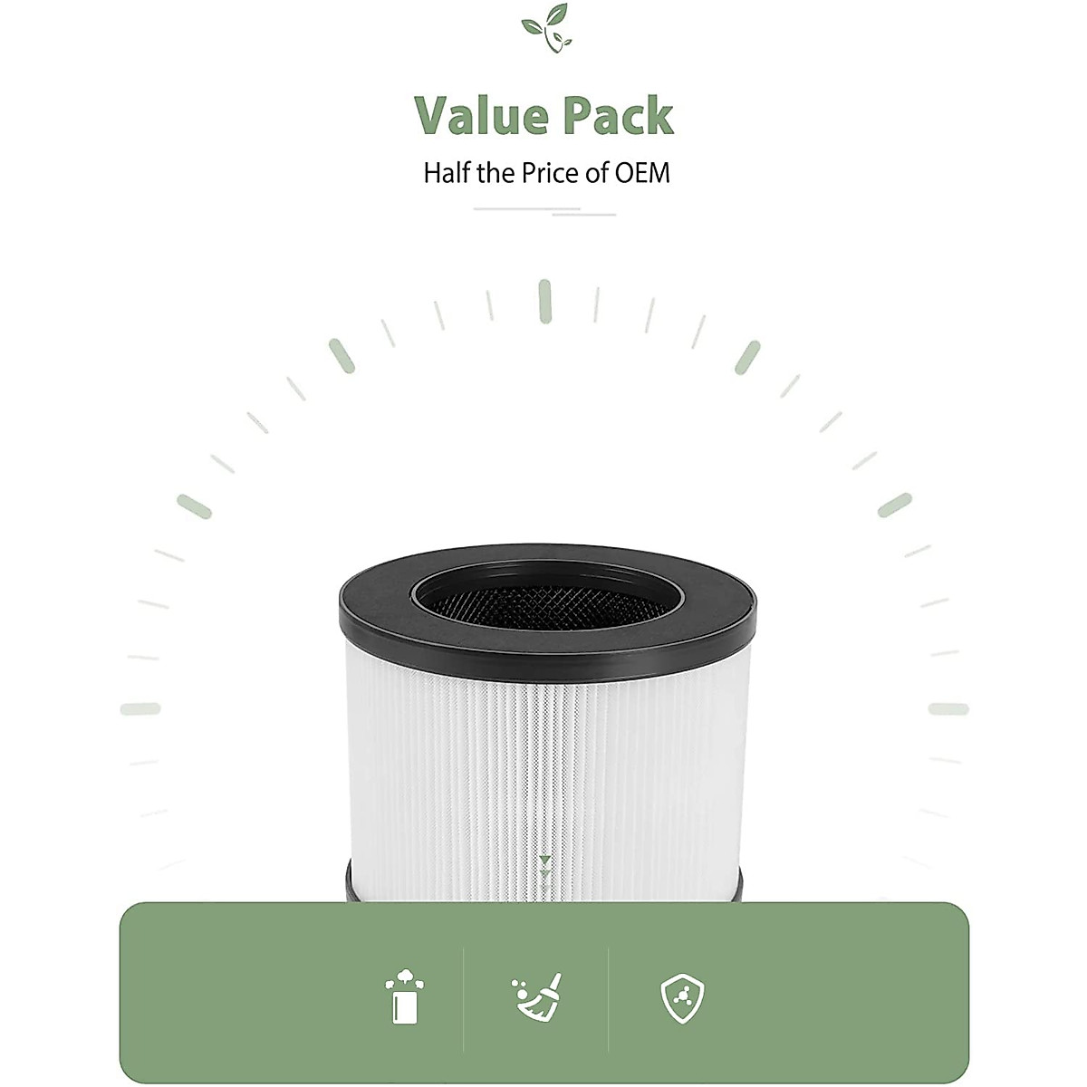 Future Way Replacement Filter Compatible with Air Purifier