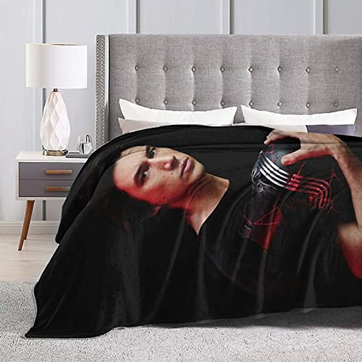 Adam Driver Ultra Soft Micro Fleece Blanket All Season Fuzzy Warm Throw Blanket for Sofa Chair Couch Bed