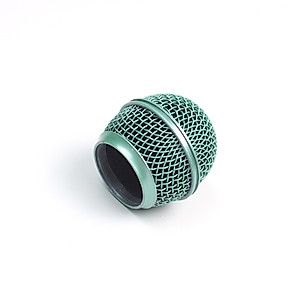 Replacement Mesh Microphone Grille For Shure SM58 565SD LC SV100,Green