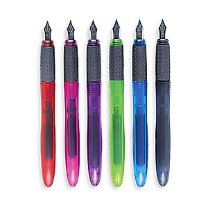 Ooly Splendid Fountain Pen Ink Refills - Set of 5 Cartridges - Black