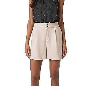 Karl Lagerfeld Paris Women's Everyday Fashion Sport Short, Bone, 12