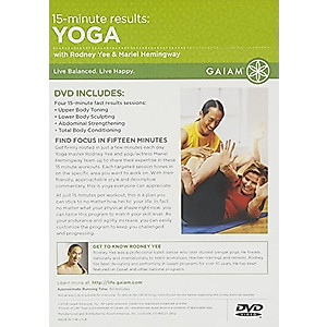 Rodney Yee/Mariel Hemingway: 15-Minute Results Yoga