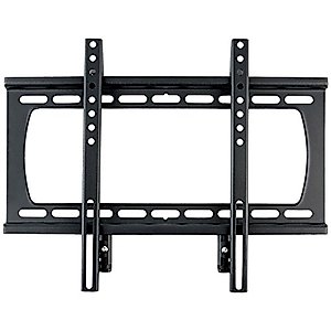 SunBriteTV Outdoor Weatherproof Fixed Mount for 37" - 80" TV Screens & Displays - SB-WM-F-L-BL (Black)