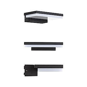 OUUED European Wall Light Modern Waterproof Wall Lamp Door Home Wall Lamp Villa Courtyard Garden Wall-Mounted Simple Outdoor Led Wall Lamp