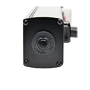 Tripp Lite 12 Outlet Power Strip with Surge Protection, 15ft. Cord, Metal, 36 in. length, (SS3612),Gray