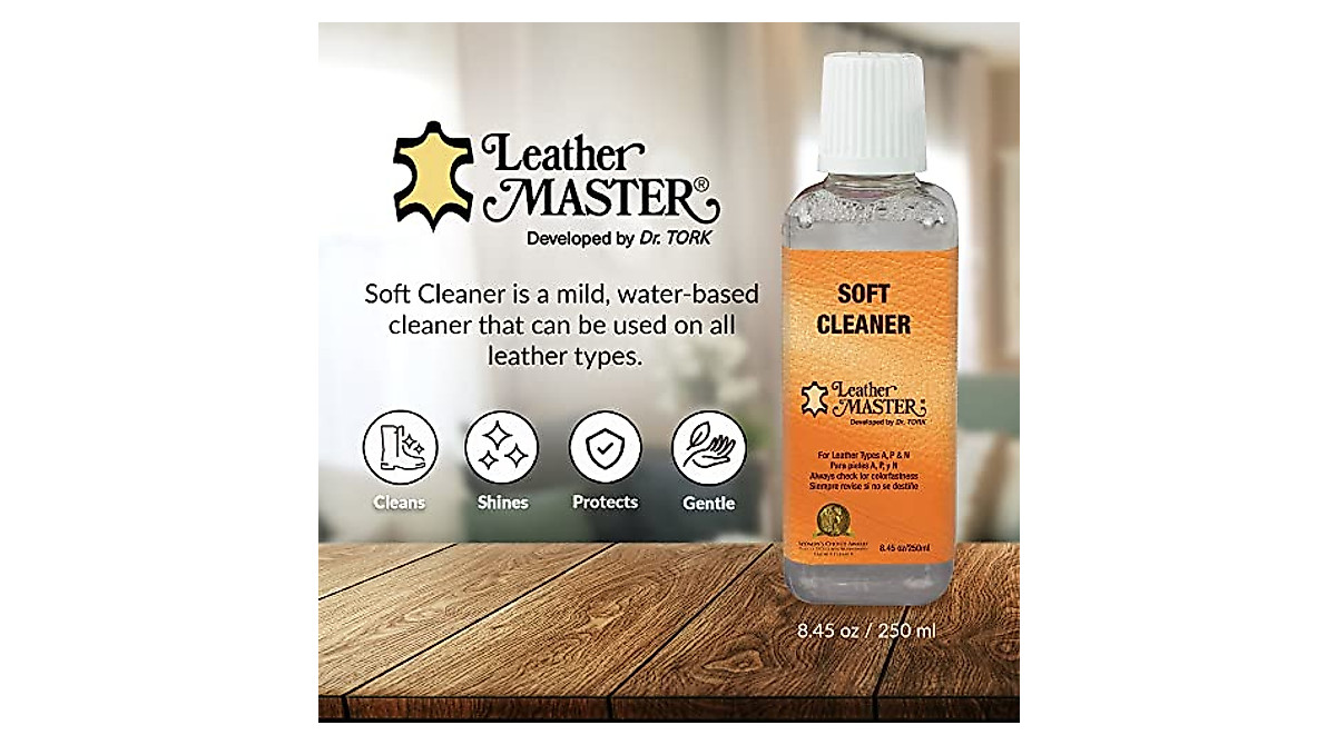 Leather Master Soft Cleaner - Gentle Care for All Leathers