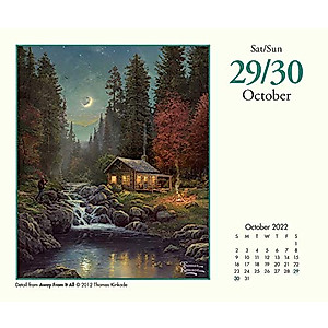 Thomas Kinkade Studios 2022 Day-to-Day Calendar