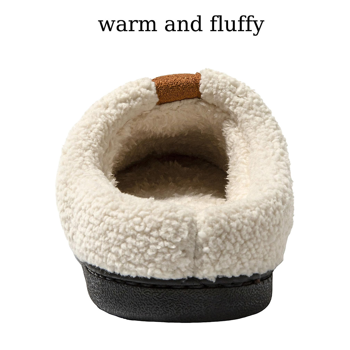 oneslippers Womens Cozy Fuzzy Memory Foam Slippers House Comfy Slip Shoes Indoor Outdoor Anti Skid Rubber Sole Grey Size 9 US